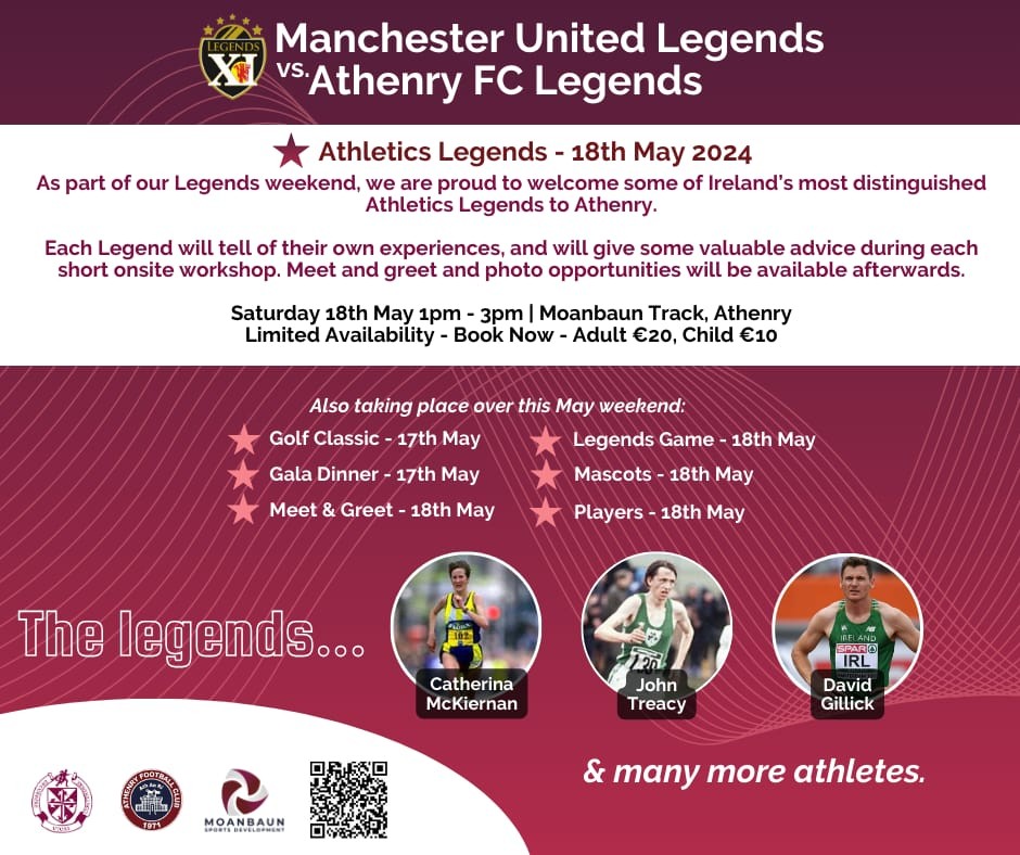 Athenry AC Athletics Legends event | Athenry AC